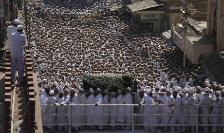 Indian Dawoodi Bohra Community People Participate Editorial Stock Photo ...