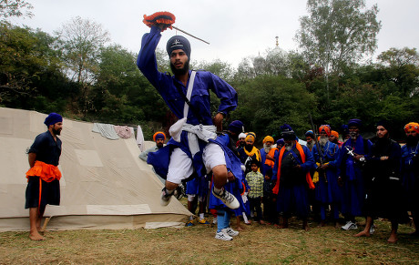 Indian Sikh Who Belongs Armed Sikh Editorial Stock Photo - Stock Image ...