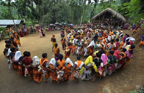 Tiwa Tribal Boys Girls Wearing Their Editorial Stock Photo - Stock ...