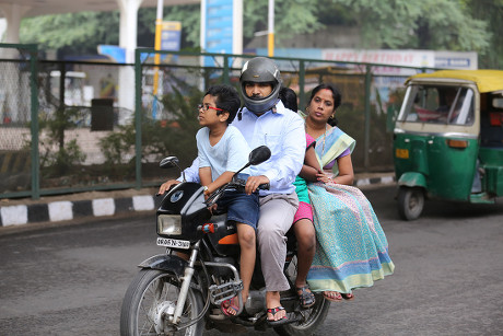 Female Pillion Passenger Defies New Law Editorial Stock Photo - Stock ...