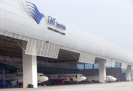 Overview New Garuda Maintenance Fasilities Gmf Editorial Stock Photo ...