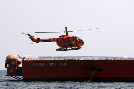 Indonesian Search Rescue Sar Helicopter Lands Editorial Stock Photo ...