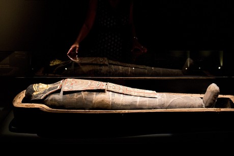 2 200 Yearsold Egyptian Mummy Displayed Editorial Stock Photo - Stock ...