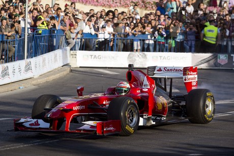 Ferrari Formula One Racing Car Action Editorial Stock Photo - Stock ...