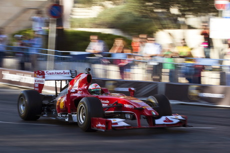 Ferrari Formula One Racing Car Action Editorial Stock Photo - Stock ...