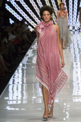 Model Presents Creation Israeli Designer Yaron Editorial Stock Photo ...