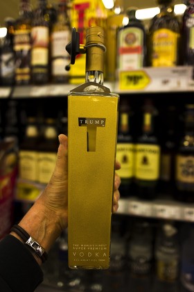 Bottle Trump Brand Vodka Seen Supermarket Editorial Stock Photo - Stock ...