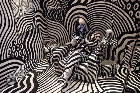 Artist Feebee Poses Japanese Painter Shigeki Editorial Stock Photo ...