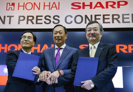 Kozo Takahashi President Sharp Corp Speaks Editorial Stock Photo ...