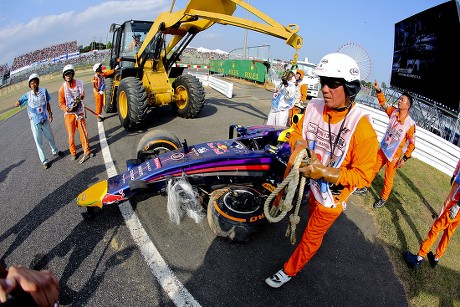 Track Marshals Carry Out Car Australian Editorial Stock Photo - Stock ...
