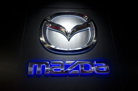 Mazda Automobile Corporation Logo On Display Editorial Stock Photo ...