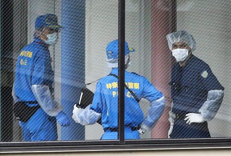 Police Identification Unit Officers Investigate Inside Editorial Stock ...