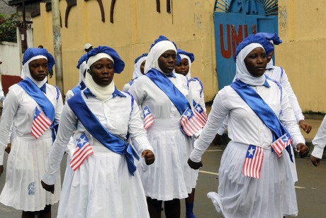 Liberian Students Parade Principal Streets Observance Editorial Stock ...