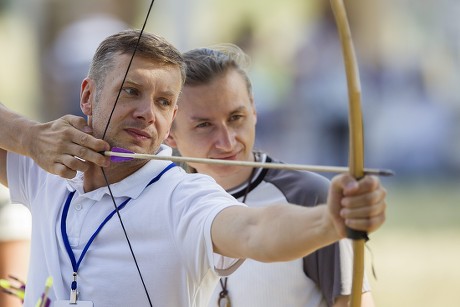 Archer Aims Target During Sixth Edition Editorial Stock Photo - Stock ...