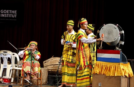 Kayin Musicians Perform Traditional Music During Editorial Stock Photo ...