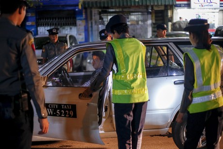 Police Check Random Taxi Road Check Editorial Stock Photo - Stock Image ...