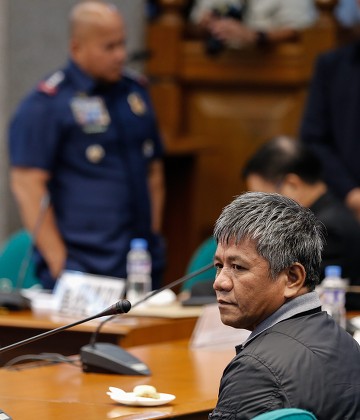 Edgar Matobato R Witness Who Confessed Editorial Stock Photo - Stock ...