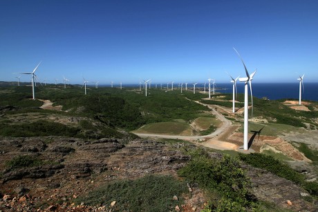 View Wind Farm Facility Town Burgos Editorial Stock Photo - Stock Image ...