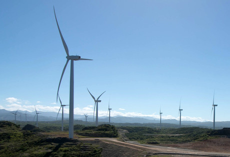 View Wind Farm Facility Town Burgos Editorial Stock Photo - Stock Image ...