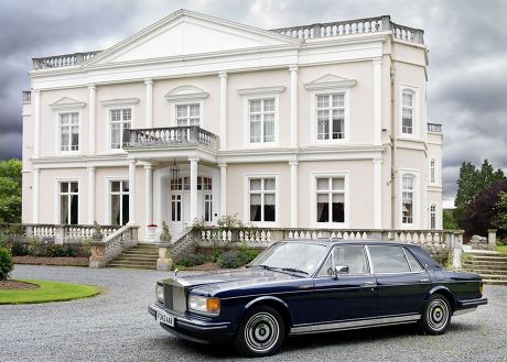 Exterior 18th Century Regency Manor House Editorial Stock Photo - Stock ...