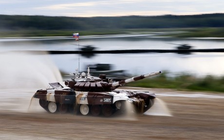 Tank T72 B Russia Team Competes Editorial Stock Photo - Stock Image ...