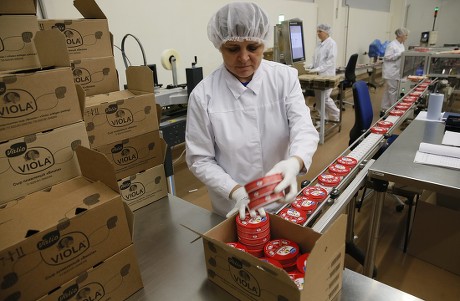 Workers Control Finished Products During Opening Editorial Stock Photo ...