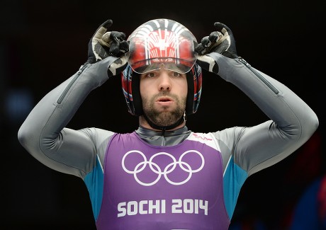 Daniel Pfister Austria During Mens Luge Editorial Stock Photo - Stock ...