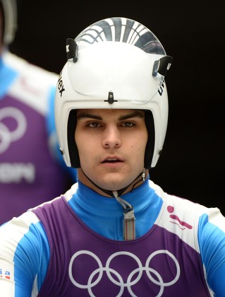 Daniel Pfister Austria During Mens Luge Editorial Stock Photo - Stock ...