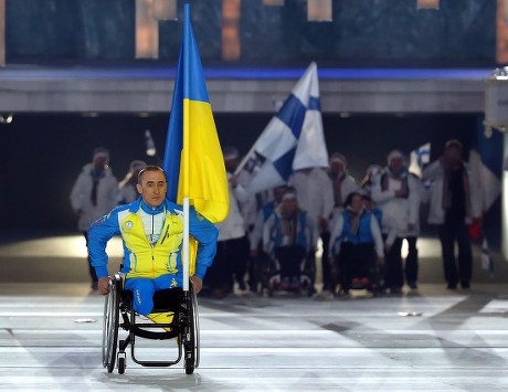 Team Usa Flag Bearer Jonathan Lujan Editorial Stock Photo - Stock Image ...