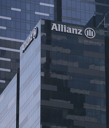 Logo Allianz Bank On Facade Asia Editorial Stock Photo - Stock Image ...