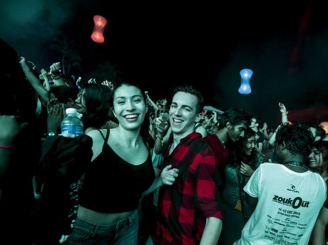 Logo Zoukout Music Festival Pictured Behind Editorial Stock Photo ...
