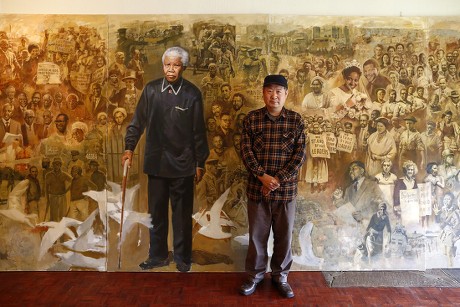 Chineseborn Artist Cui Ning Poses Photograph Editorial Stock Photo ...