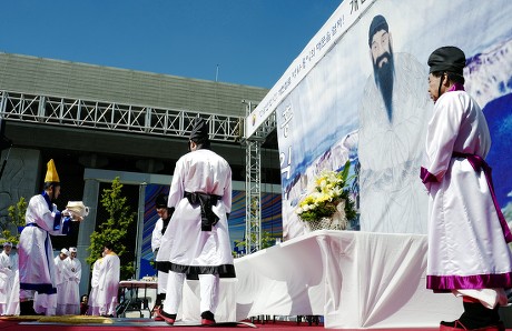 South Korean Priest L Takes Part Editorial Stock Photo - Stock Image ...