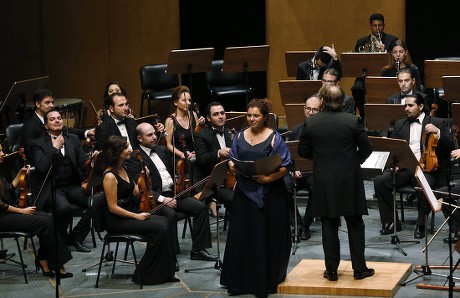 Members Syrian National Symphonic Orchestra Perform Editorial Stock ...