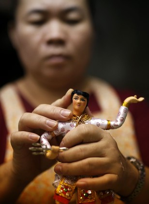 Thai Artisan Handcrafts Collectible Handmade Doll Editorial Stock Photo ...