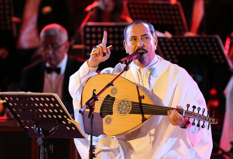 Tunisian Singer Lotfi Bouchnak Performs During Editorial Stock Photo ...