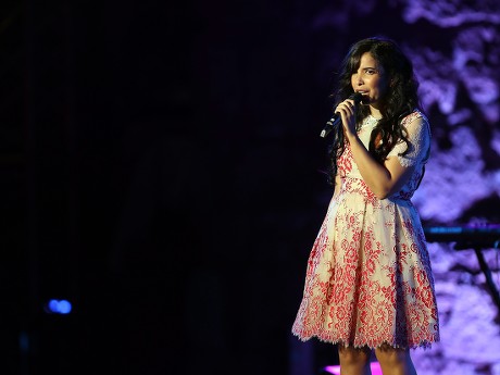 French Singer Indila Performs During 51st Editorial Stock Photo - Stock ...
