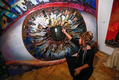 Ukrainian Artist Daria Marchenko Gives Last Editorial Stock Photo ...