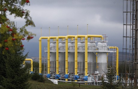 General View Gascompressor Station Near Western Editorial Stock Photo ...