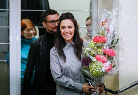 Ukrainian Singer Jamala Arrives Her Press Editorial Stock Photo - Stock ...