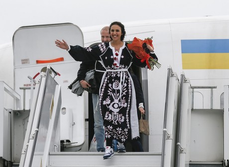 Ukrainian Singer Jamala Front Reacts After Editorial Stock Photo ...