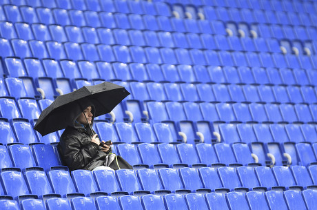 Rcd Espanyol Fan Alone Grades Before Editorial Stock Photo - Stock ...
