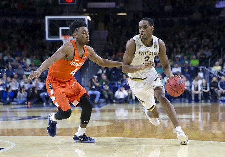 Notre Dame Forward Vj Beachem 3 Editorial Stock Photo - Stock Image ...
