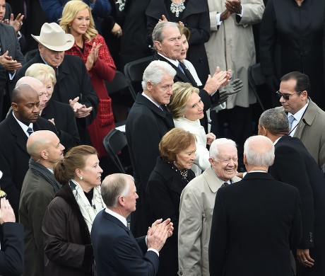 George Bush Bill Clinton Hillary Clinton Editorial Stock Photo - Stock ...