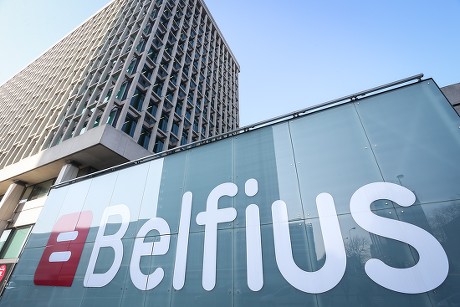 Logo Belfius Bank Seen Outside Companys Editorial Stock Photo - Stock ...