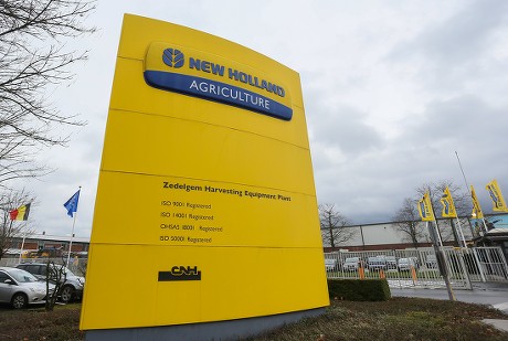 Logo New Holland Harvesting Equipment Plant Editorial Stock Photo ...