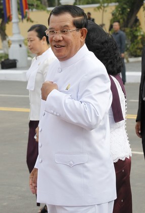Cambodian Prime Minister Hun Sen Attends Editorial Stock Photo - Stock ...