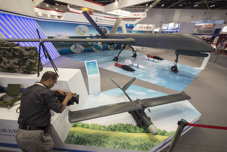 Chinese Built Uavs Unmanned Aerial Vehicles Editorial Stock Photo ...