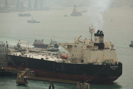Ship Berthed Near Kwai Tsing Container Editorial Stock Photo - Stock ...