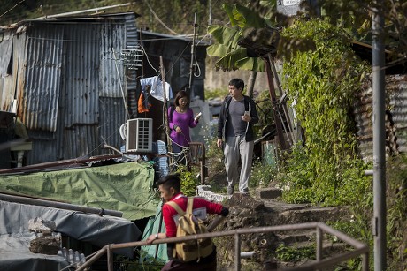 Volunteers Mapping Pok Fu Lam Village Editorial Stock Photo - Stock ...